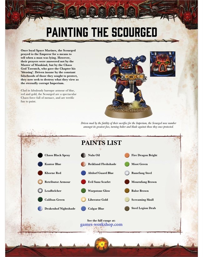 Warhammer Digital - Advent Day 24: Warhammer 40,000 Tzeentch Painting Guide